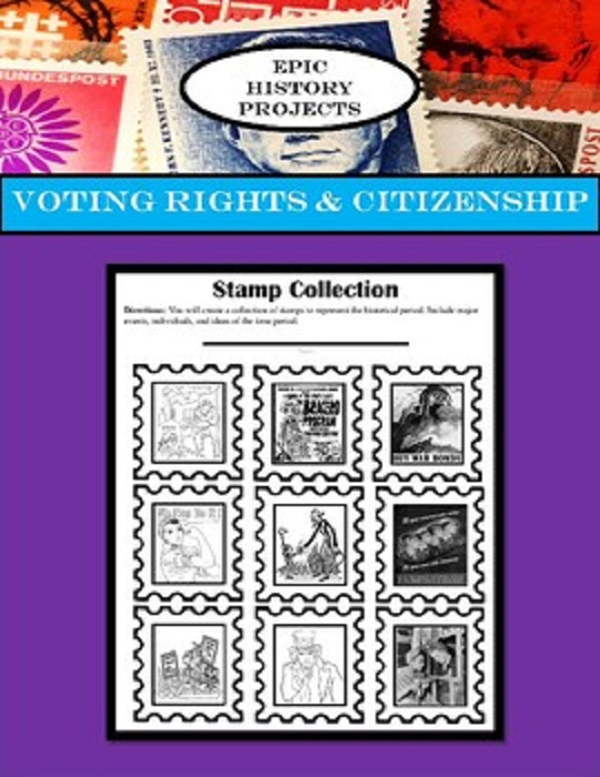 Mexican-American Studies: Voting Rights & Citizenship - Stamp Projects