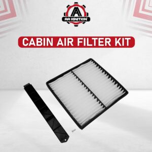 Cabin Air Filter Retrofit Kit - Compatible with Chevy, Cadillac and GMC Vehicles - Silverado, Sierra, Yukon, Tahoe, Suburban, Avalanche, Escalade - Replaces 259-200, 22759203, 103948, 22759208