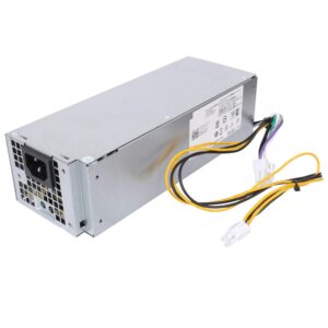 arlba replacement 240w l240nm-00 power supply for dell inspiron 3650 3656 optiplex 3040 5040 7040 sff 04gtn5 4gtn5 h62jr 3rk5t 2p1rd ac240nm-00 b240nm-00 ac240em-00 hu240nm-00 hu240am-00 (8pin+4pin)