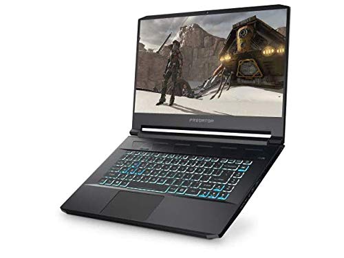 Acer Predator Triton 500 15.6” FHD 144Hz Gaming Laptop, Core i7-9750H, RGB Backlit Keyboard, HD SHDR Webcam, Thunderbolt 3, HDMI, NVIDIA GeForce RTX 2060, Win 10, Black (32GB RAM | 1TB PCIe SSD)