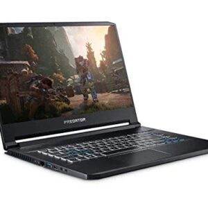 Acer Predator Triton 500 15.6” FHD 144Hz Gaming Laptop, Core i7-9750H, RGB Backlit Keyboard, HD SHDR Webcam, Thunderbolt 3, HDMI, NVIDIA GeForce RTX 2060, Win 10, Black (32GB RAM | 1TB PCIe SSD)