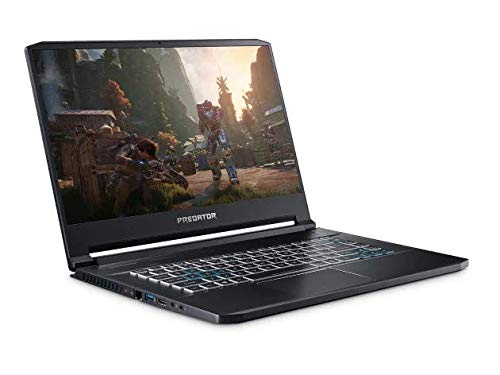 Acer Predator Triton 500 15.6” FHD 144Hz Gaming Laptop, Core i7-9750H, RGB Backlit Keyboard, HD SHDR Webcam, Thunderbolt 3, HDMI, NVIDIA GeForce RTX 2060, Win 10, Black (32GB RAM | 1TB PCIe SSD)