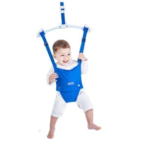 dilidili baby door jumpers and bouncers exerciser with door clamp adjustable strap baby door jumper for baby toddler infant 6-24 months indoor baby door jumper