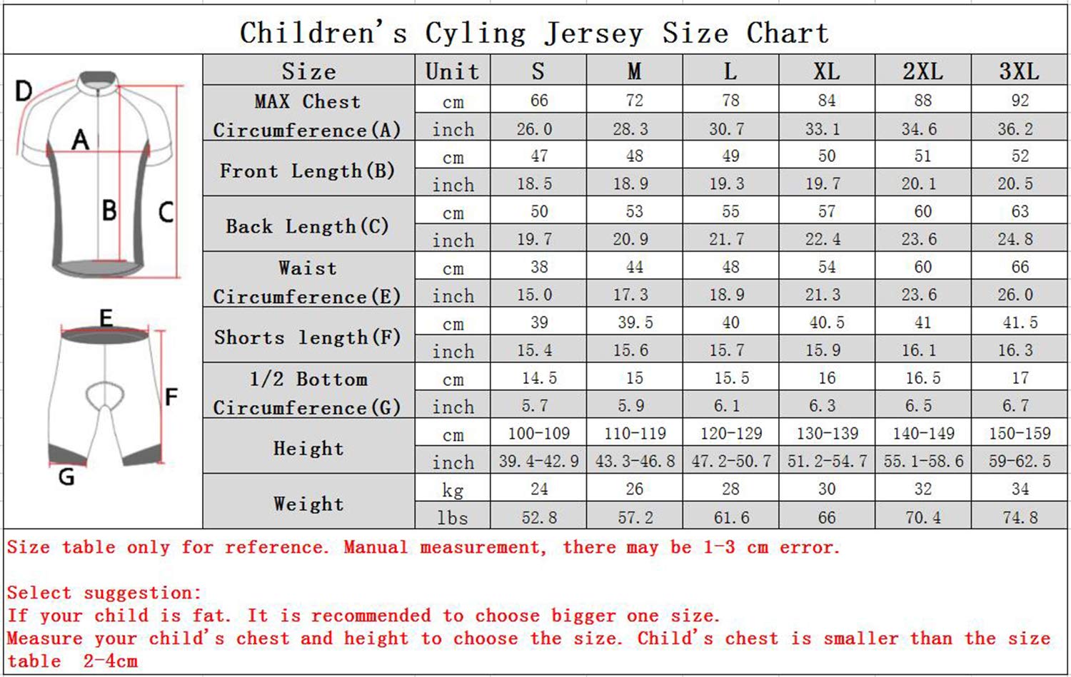 Boys Cycling Jersey Sets Kids Biking Top Shorts Bottom Children Summer Short Sleeve Bike Jersey Girls Bicycle Clothing