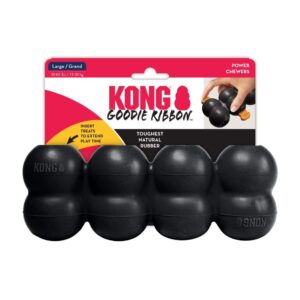 KONG Extreme Goodie Ribbon - Stuffable Dog Toy for Play - Chew Toy Satisfies Natural Chewing Instincts - for Large Dogs