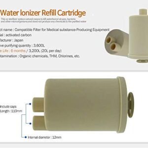 Water Ionizer Filter Set for McCoy KM-5000 / KM-8000 / KM-9000