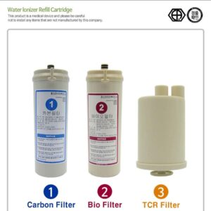 Water Ionizer Filter Set for McCoy KM-5000 / KM-8000 / KM-9000