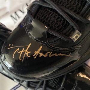 PSA/DNA Authentic Allen Iverson Autograph Size 9 10th Anniversary Question Mid Basketball Shoes w/The Answer Inscription