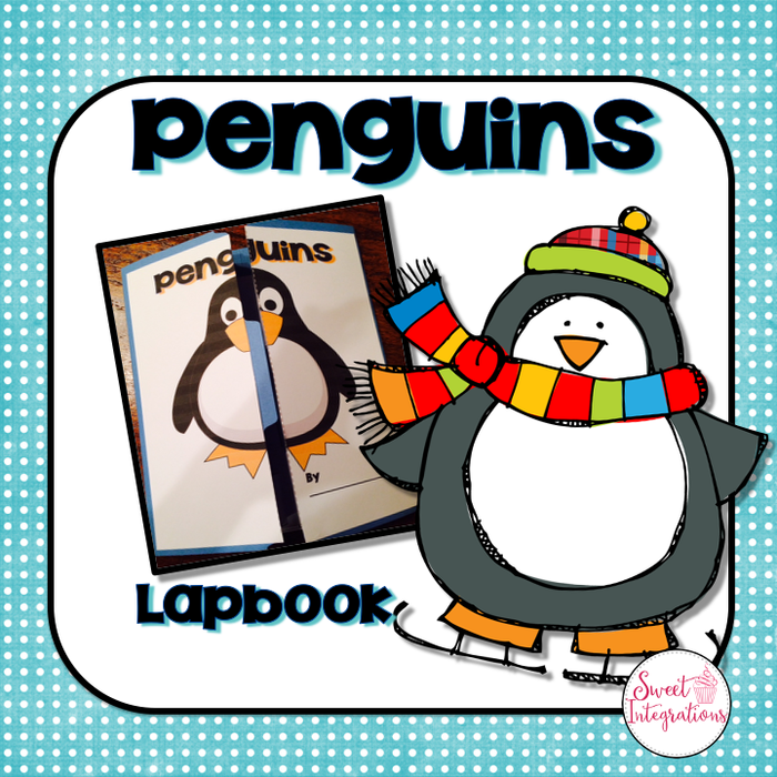 PENGUINS LAPBOOK | INFORMATIONAL TEXT With Templates and Resources