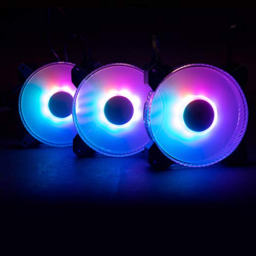 InWin Saturn 120MM Addressable RGB Triple Fan Kit (Controller Included)