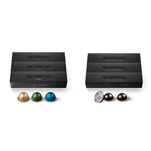 nespresso vertuoline coffee variety bundle (30 count) + double espresso scuro (10 count)