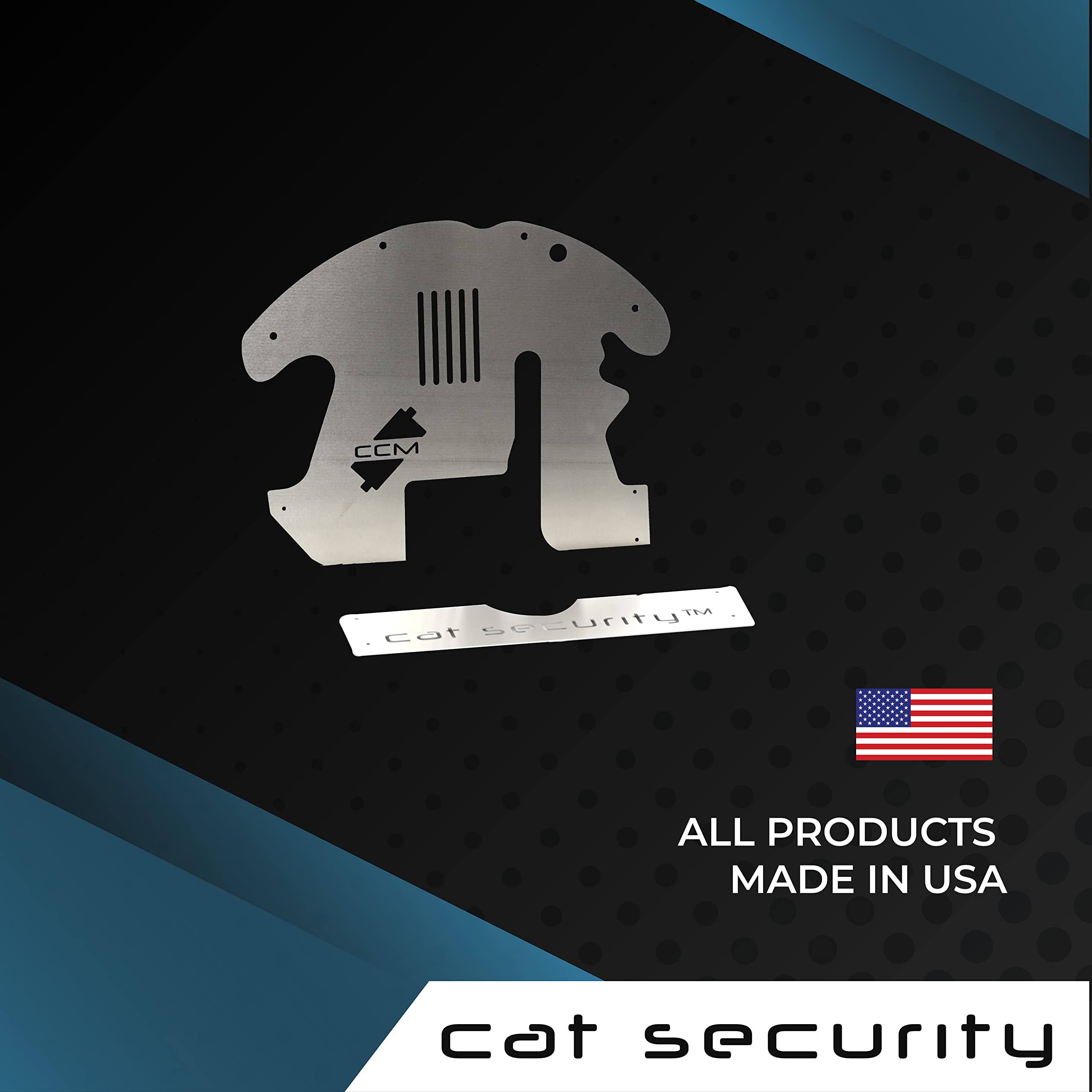 Cat Security™ - Anti Theft Catalytic Converter Protection Shield, Fits - Toyota Prius 2010-2015