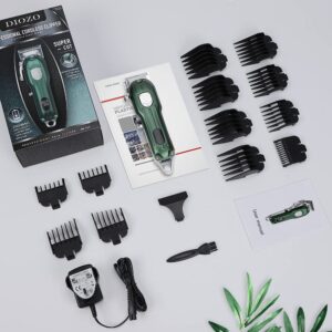 Hair Clippers for Men, Pro Hair Clippers for Barbers and Stylists, Mens Hair Clippers Cord/Cordless Hair Trimmer LCD Durable Haircut Kit with Run Time Up to 5 Hours