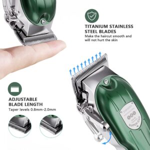 Hair Clippers for Men, Pro Hair Clippers for Barbers and Stylists, Mens Hair Clippers Cord/Cordless Hair Trimmer LCD Durable Haircut Kit with Run Time Up to 5 Hours