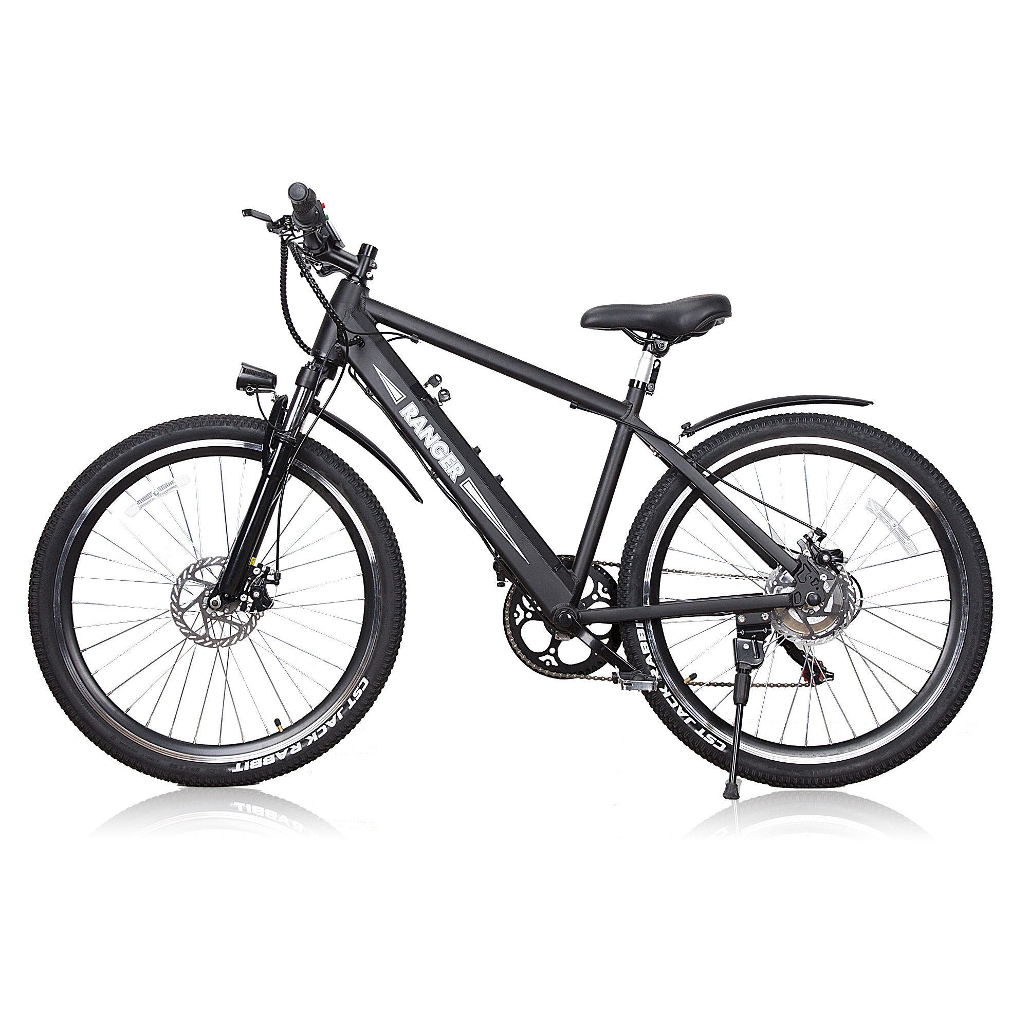 BRIGHT GG ebike 26" Electric Bike for Adults with 350W Motor and 36V 10Ah Built-in Lithium Battery,Mountain/Beach/City Electric Bicycle