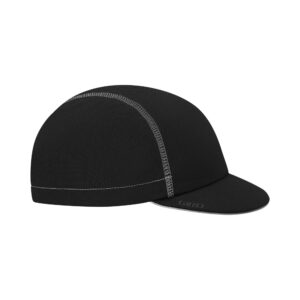 giro peioton adult unisex cycling cap - black (2023), one size