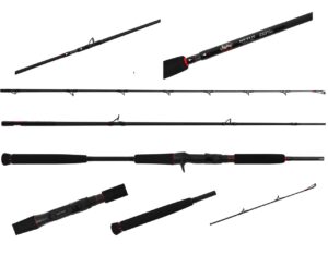 jigging world nexus 7' heavy travel casting rod