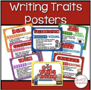 writing traits posters