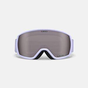 Giro Facet Ski Goggles - Snowboard Goggles for Women & Youth - Fluff Purple Mono Strap with Vivid Onyx Lens