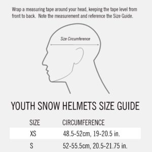 Giro Launch Youth Snow Helmet - Matte Bright Red - Size S (52–55.5cm)