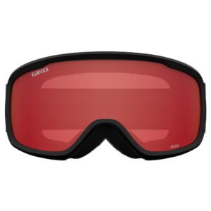 Giro Roam Snow Goggle 2021 - Black Techline with Amber Scarlet/Yellow Lens Medium