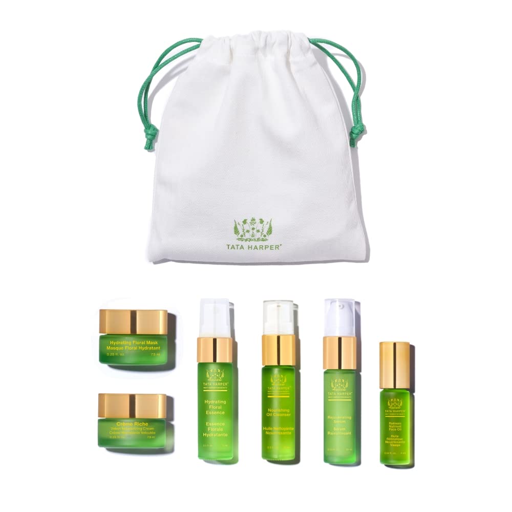 Tata Harper Ultimate Hydration Kit, Discovery Set for Dry Skin, 100% Natural, Made Fresh in Vermont