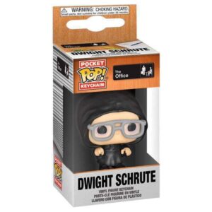 funko pocket pop! keychain: the office - dwight as dark lord