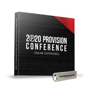 2020 provision conference online experience -usb jump drive // gary keesee