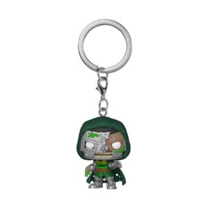 funko pop! keychain: marvel zombies - dr. doom