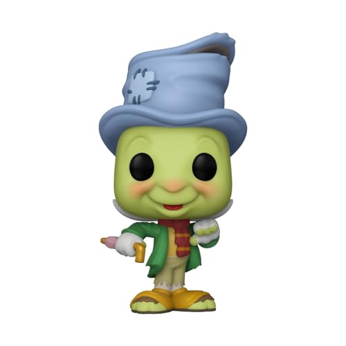 Funko POP Pop! Disney: Pinocchio - Street Jiminy, 3.75 inches, Multicolor