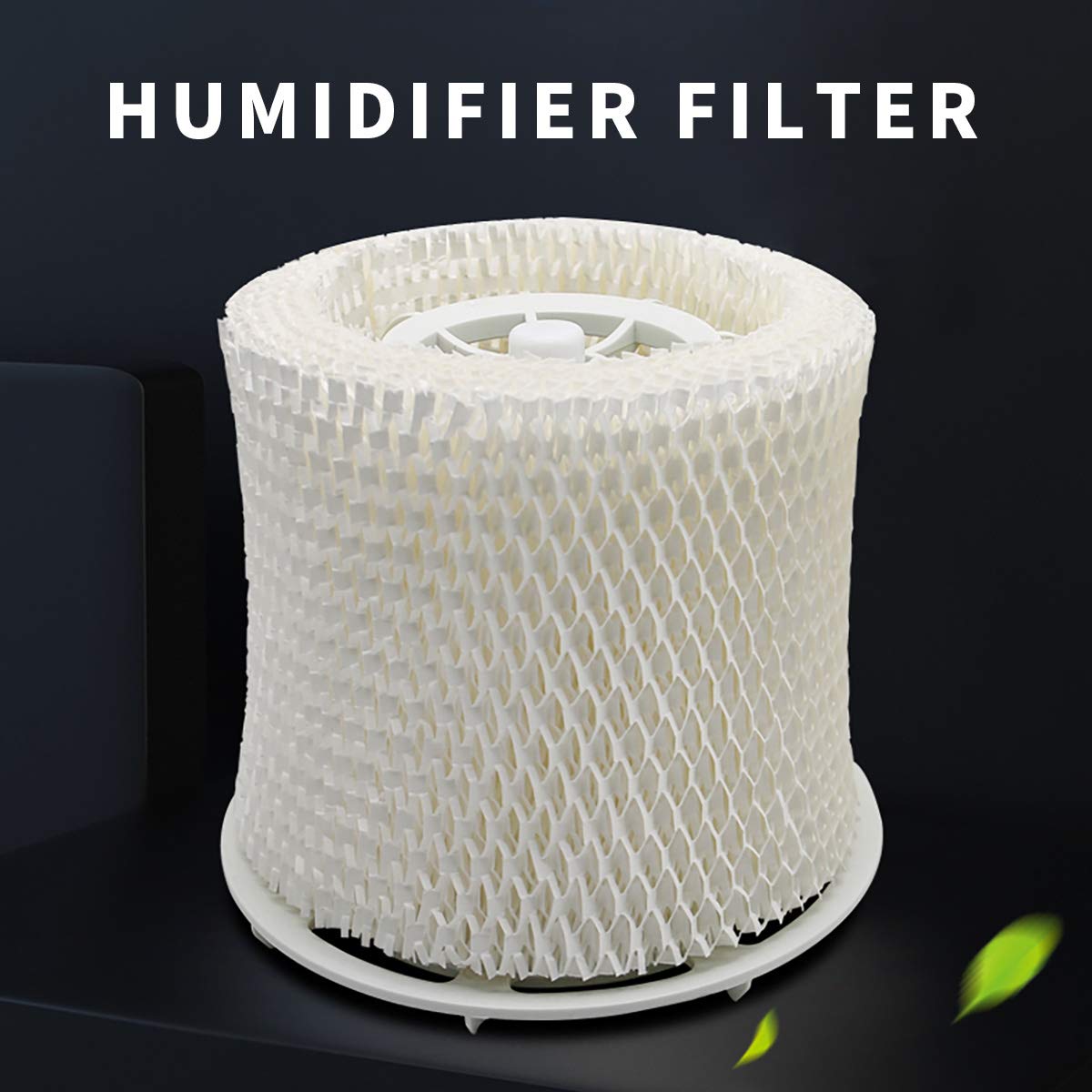 WuYan 2pcs Replacement Humidifier Wicking Filter for Philips HU4801 HU4802 HU4803 Humidifier Parts Humidifie, White Hepa Filter Air Humidifier