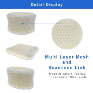 WuYan 2pcs Replacement Humidifier Wicking Filter for Philips HU4801 HU4802 HU4803 Humidifier Parts Humidifie, White Hepa Filter Air Humidifier