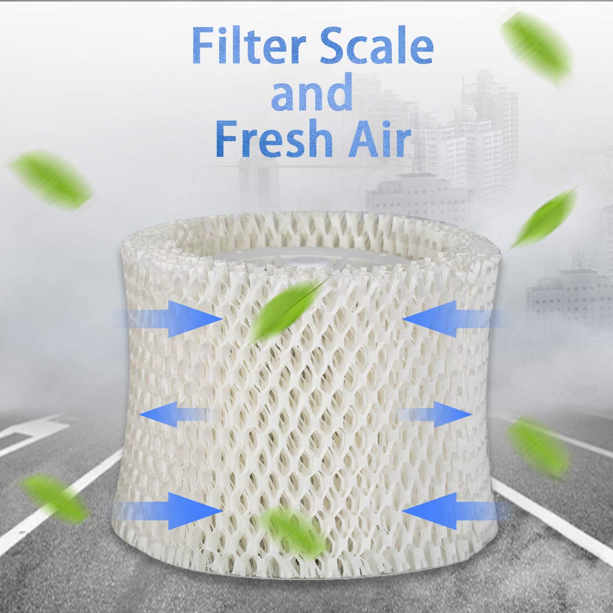 WuYan 2pcs Replacement Humidifier Wicking Filter for Philips HU4801 HU4802 HU4803 Humidifier Parts Humidifie, White Hepa Filter Air Humidifier