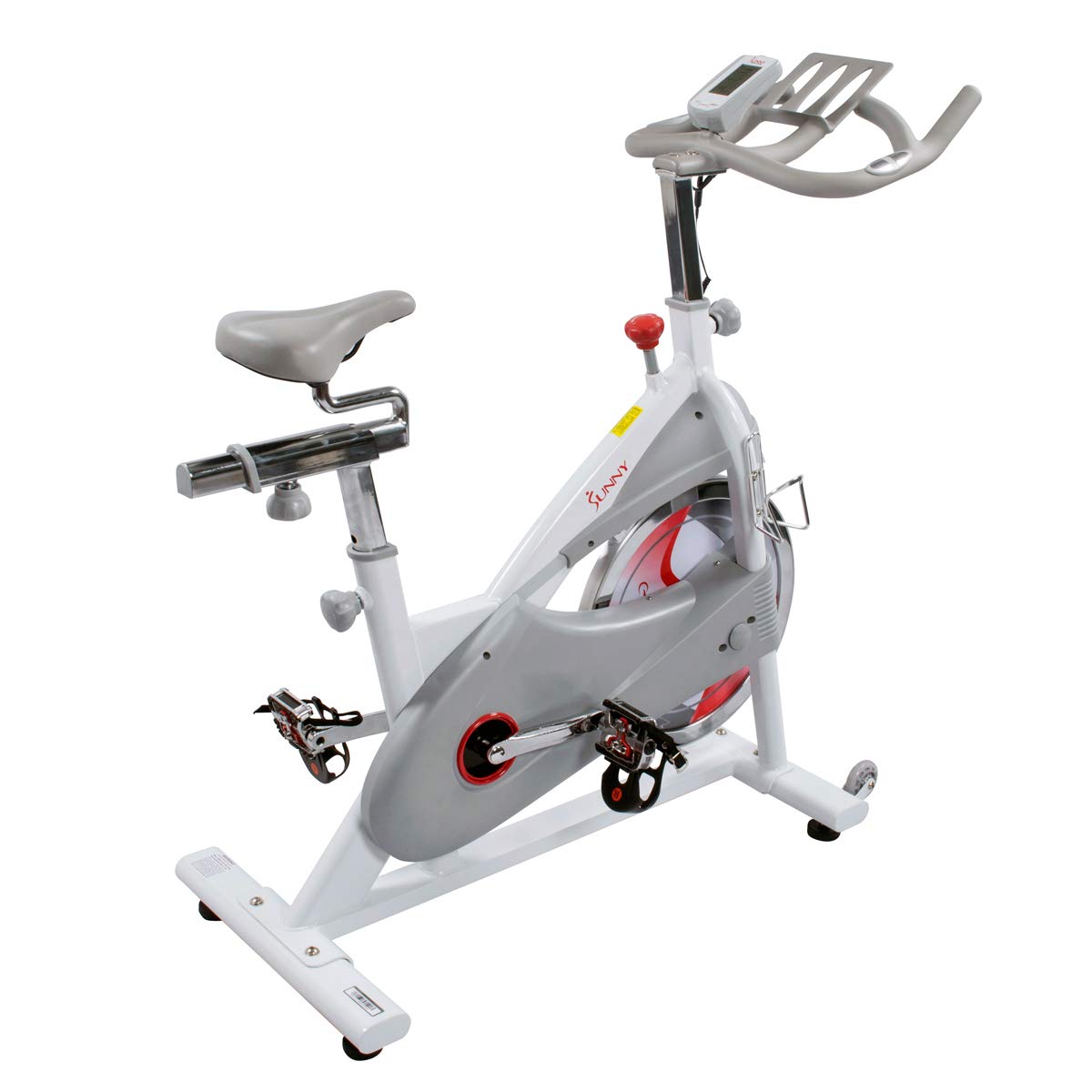 Sunny Health & Fitness Magnetic Belt Drive Premium Indoor Cycling Bike - SF-B1876