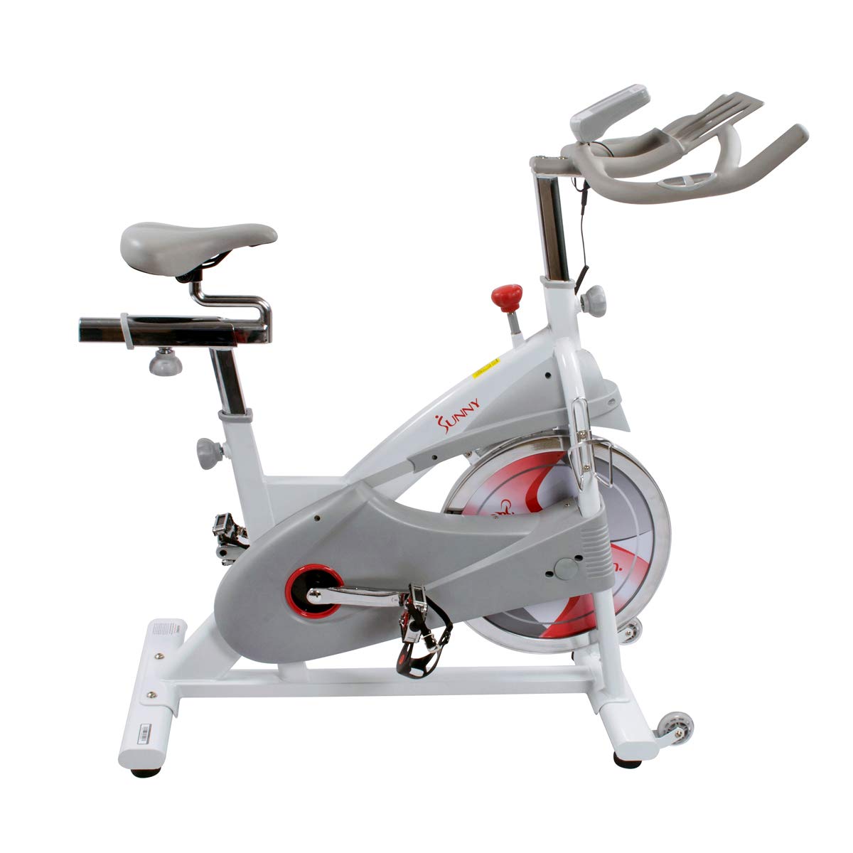 Sunny Health & Fitness Magnetic Belt Drive Premium Indoor Cycling Bike - SF-B1876