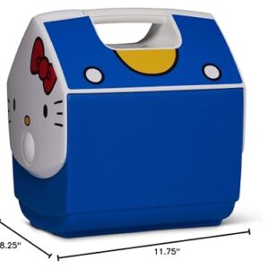 Igloo Limited Edition Hello Kitty Playmate Pal 7 Qt Cooler, Blue