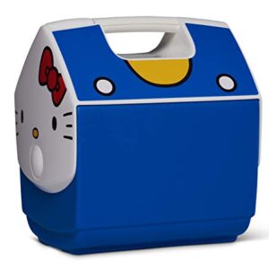 Igloo Limited Edition Hello Kitty Playmate Pal 7 Qt Cooler, Blue