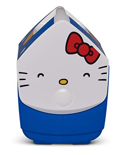 Igloo Limited Edition Hello Kitty Playmate Pal 7 Qt Cooler, Blue