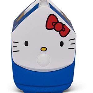 Igloo Limited Edition Hello Kitty Playmate Pal 7 Qt Cooler, Blue