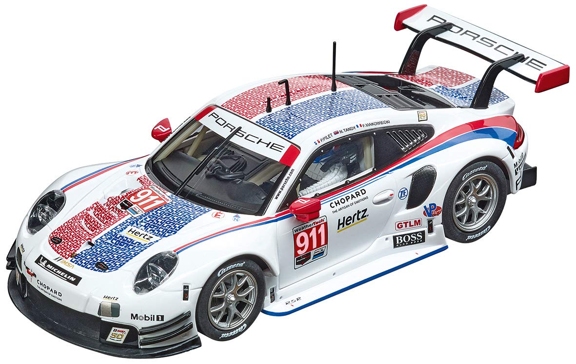 Carrera 27621 Porsche 911 RSR Porsche GT Team No. 911 1:32 Scale Analog Slot Car Racing Vehicle Evolution Slot Car Race Tracks