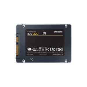 Samsung 870 QVO 4TB Internal SATA SSD 6.35 cm (2.5 Inch) SATA 6 Gb/s Retail MZ-77Q4T0BW