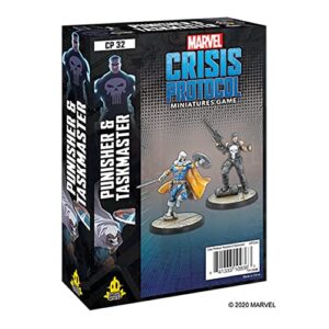 atomic mass games marvel crisis protocol: punisher and taskmaster pack (cp32en)