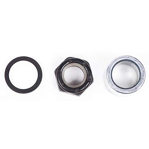 Metal Spacer Washer, Hardware Set Repair Nuts Kit for Skateboard Bearing Spacers and Truck Washers Speed Rings Longboard Accessories Parts