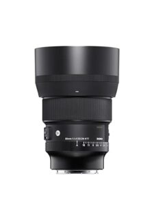 sigma 85mm f1.4 dg dn sony e (322965), black