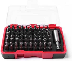 protorq security screwdriver bit set, 61-piece