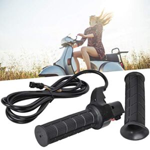 Electric Scooter Thumb, Speed Governing Throttle Grip Handle Bar for Electric Bike Electro-Tricycle Back up Reverse Gear High Middle Low Speed 3-Gear Button