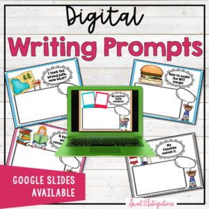 digital writing prompts