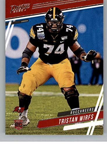 2020 Prestige NFL #260 Tristan Wirfs RC Rookie Tampa Bay Buccaneers Official Panini Football Trading Card