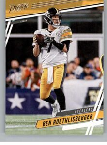 2020 prestige nfl #180 ben roethlisberger pittsburgh steelers official panini football trading card