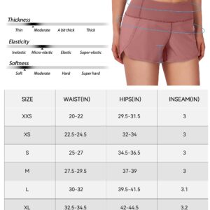 G Gradual Women's Running Shorts with Mesh Liner 3" Workout Athletic Shorts for Women with Phone Pockets(Black,Small)